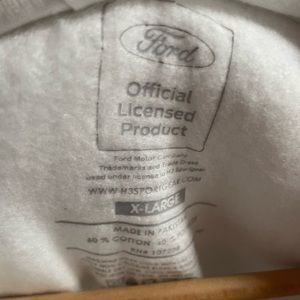 Ford | Sweaters | Ford White Hoodie | Poshmark
